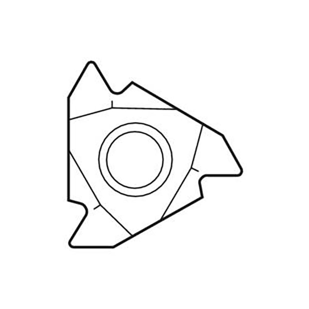 Seco - Laydown Threading Insert: 16ERAG60 CP200, Carbide | MSC Direct