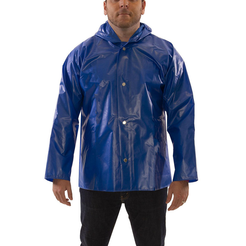 Tingley - Rain & Chemical Resistant Jacket: X-Large, Blue | MSC Direct