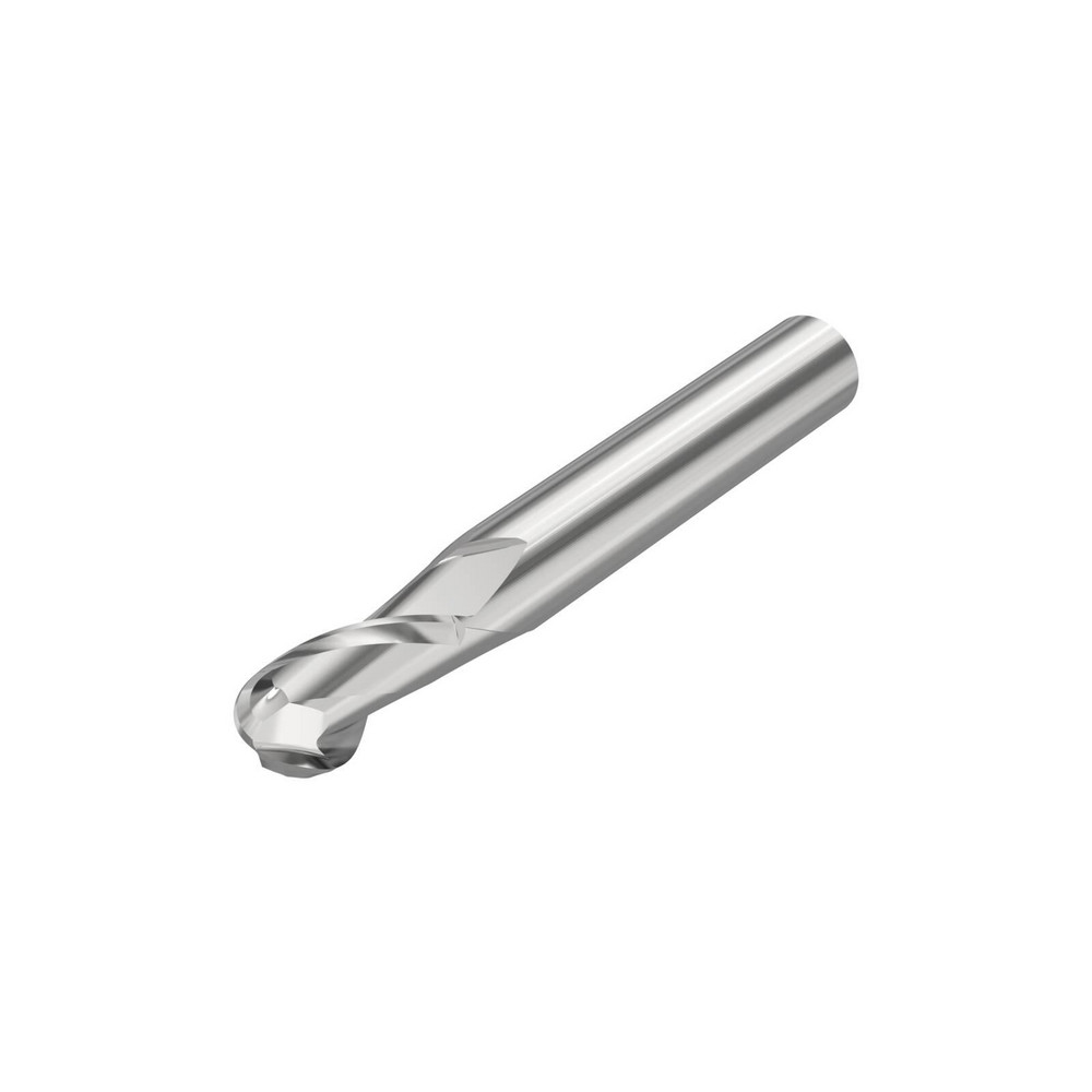 Seco - Ball End Mill: 3/4" Dia, 1-1/2" LOC, 2 Flute, Solid Carbide ...
