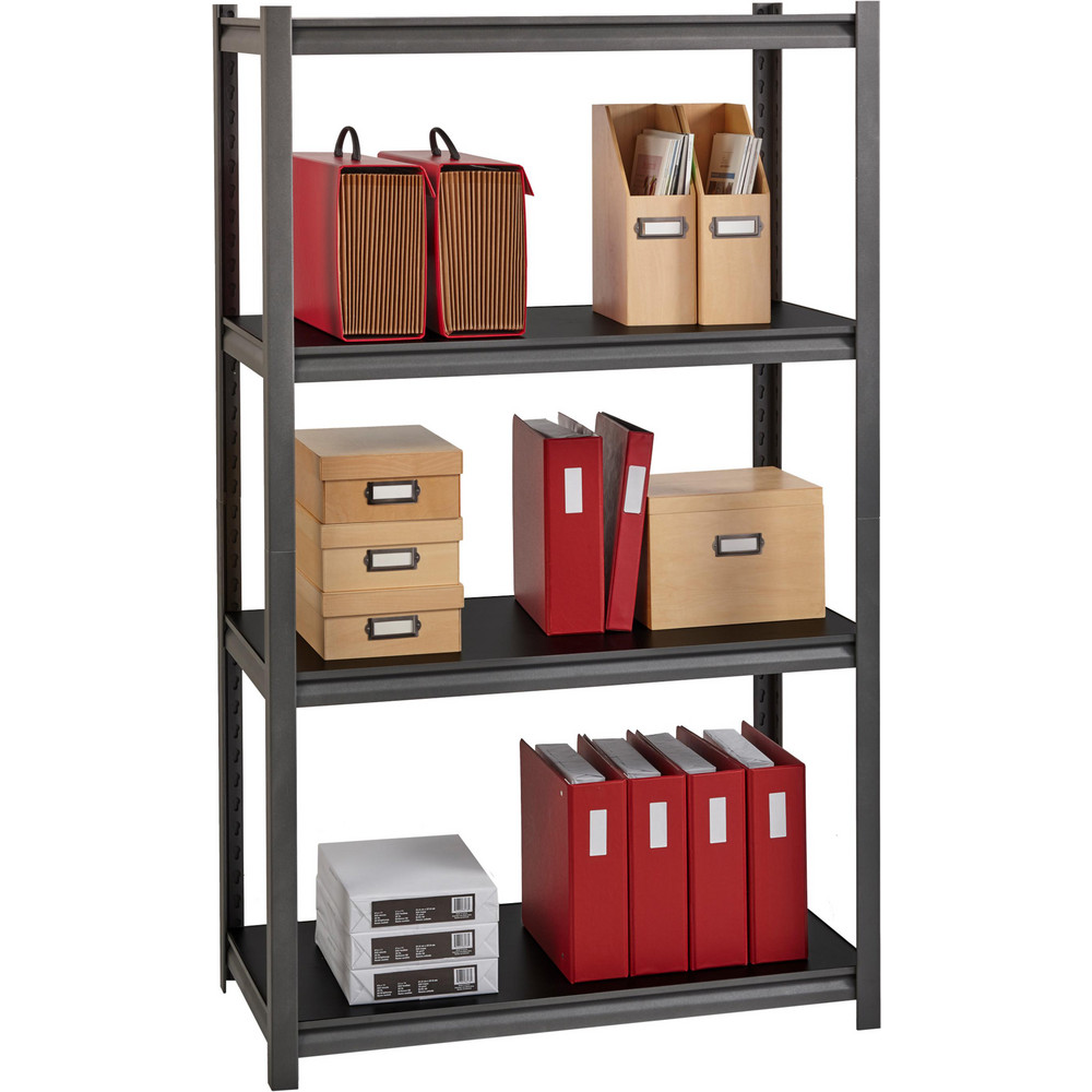 Iron Horse - Adjustable Steel Shelving: 36" Wide, 18" Deep, 60" High ...