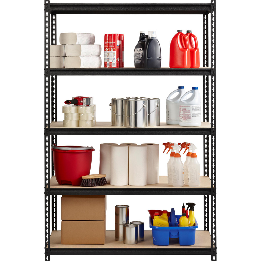 Iron Horse - Adjustable Steel Shelving: 48" Wide, 24" Deep, 72" High ...