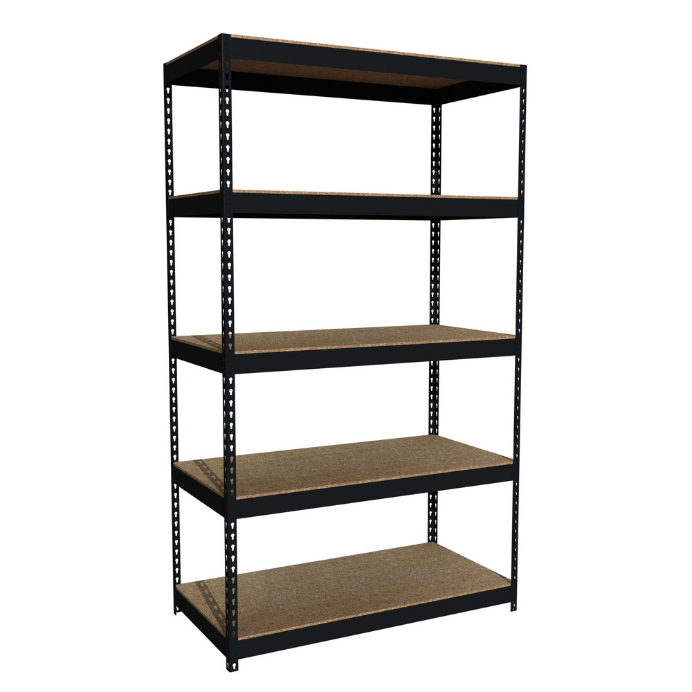 Iron Horse - Adjustable Steel Shelving: 48" Wide, 24" Deep, 84" High ...