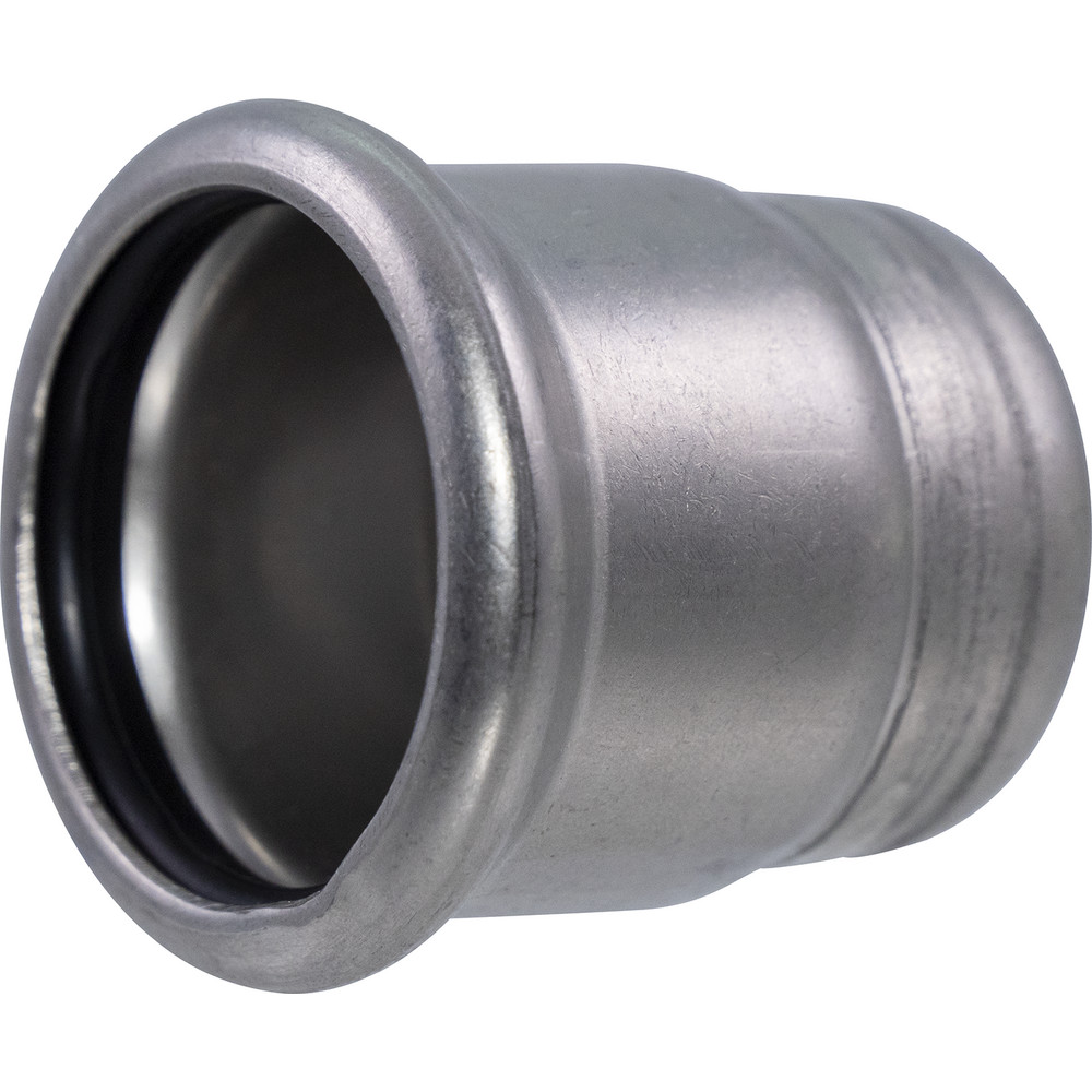 Merit Brass - Pipe Press Cap: 2", 316 Stainless Steel | MSC Direct