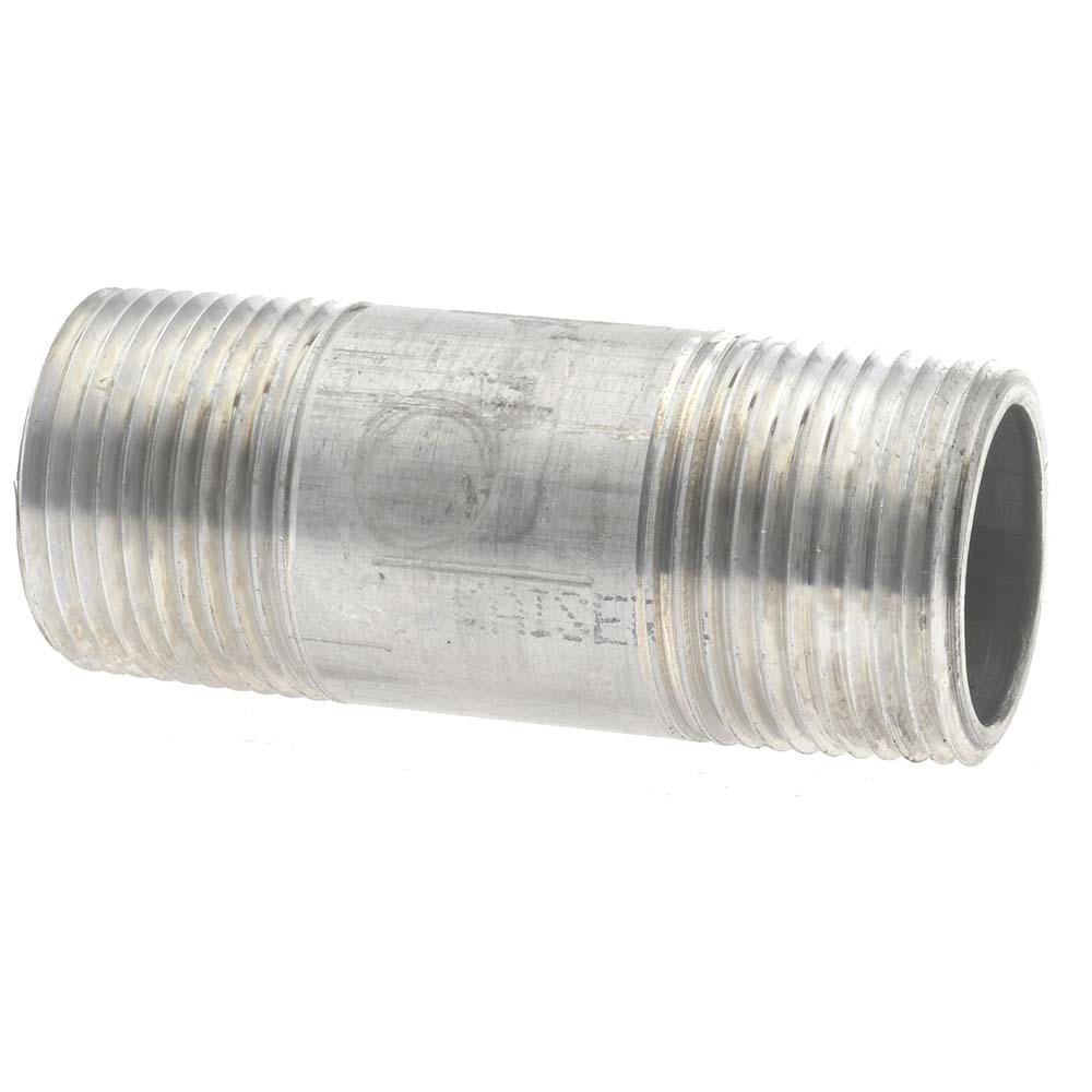 Merit Brass 3 4 X 2 1 2 6061 Aluminum Pipe Nipple 57067712 MSC