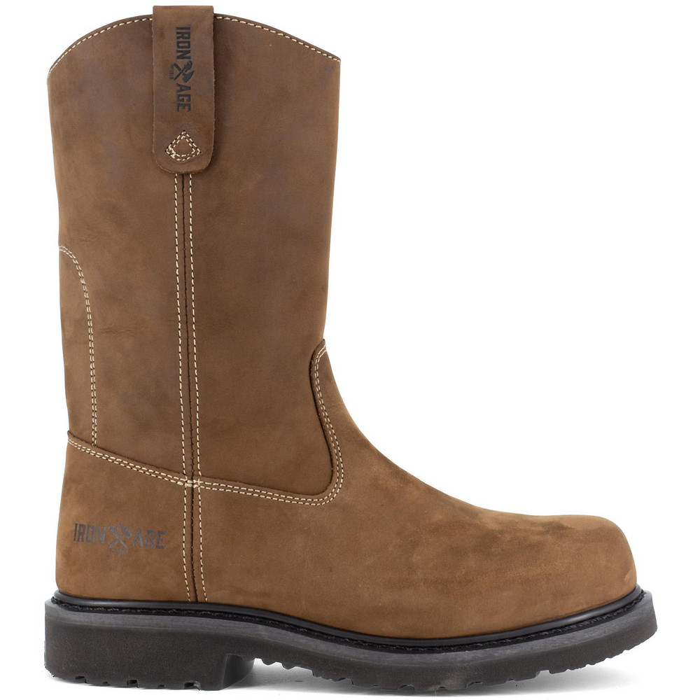 Iron Age - Work Boot: Size 7, Leather, Composite Toe, Safety Toe | MSC ...