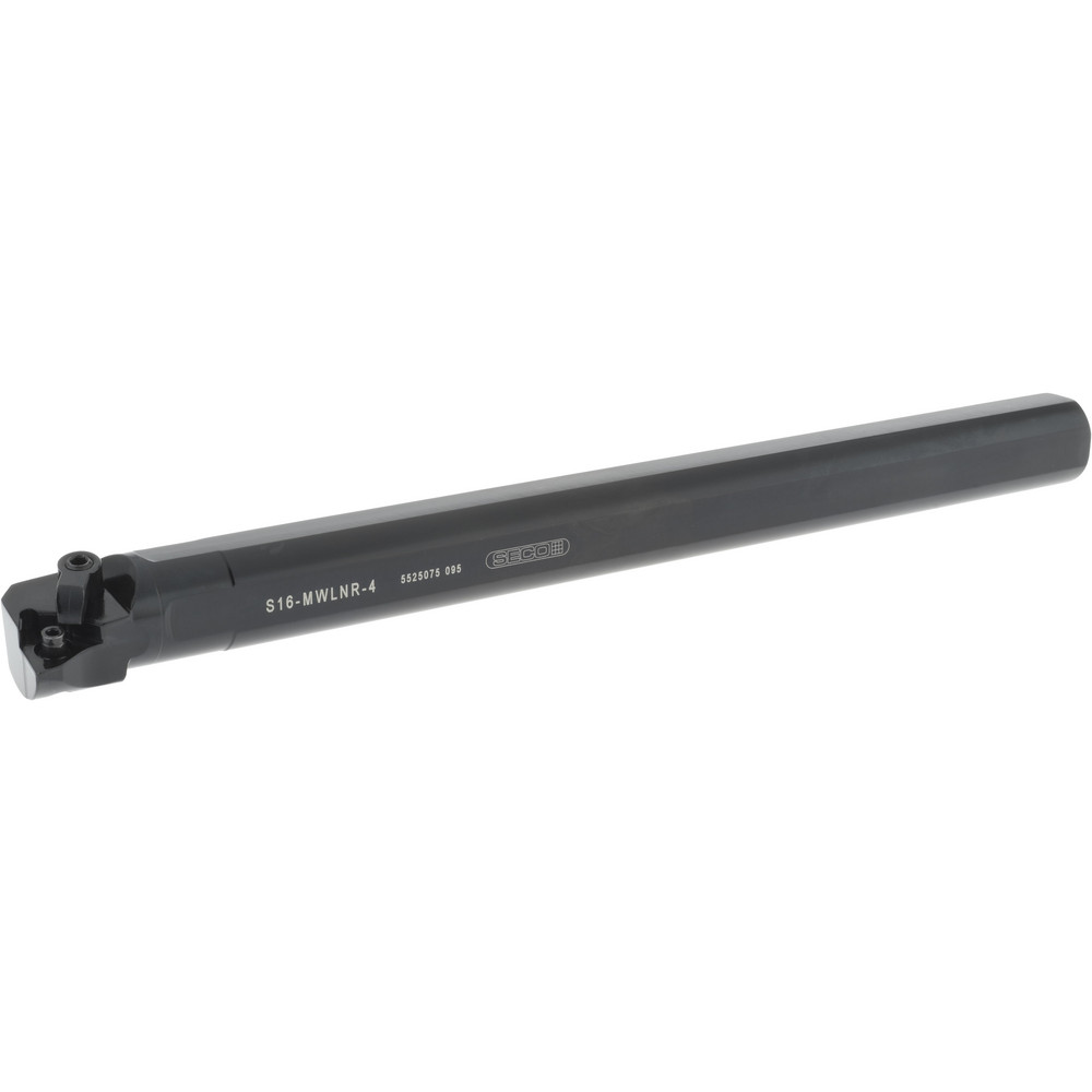 Seco - Indexable Boring Bar: S16-MWLNR-4, 1.2800" Min Bore, Right Hand ...