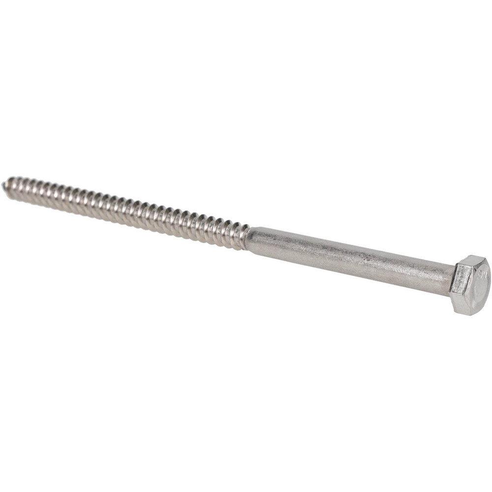 Value Collection - 5/16" Screw, 6" Length Under Head, Stainless Steel ...