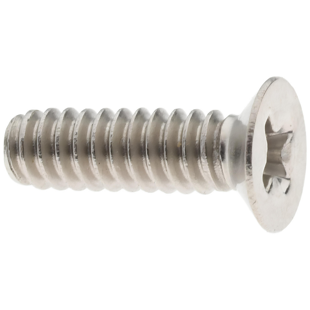 Value Collection - Machine Screw: #4-40, 3/8" Overall Length, Flat Head ...