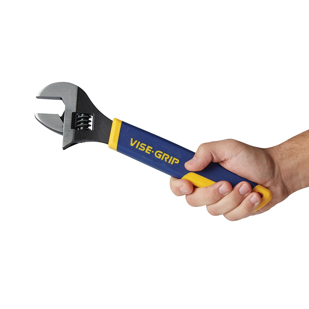 Irwin - Adjustable Wrench: 12" OAL, 1-1/2" Jaw Capacity | MSC Direct
