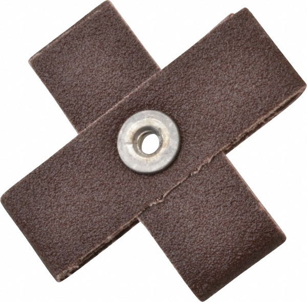 Made in USA - 80 Grit, Medium Grade, Aluminum Oxide Cross Pad ...