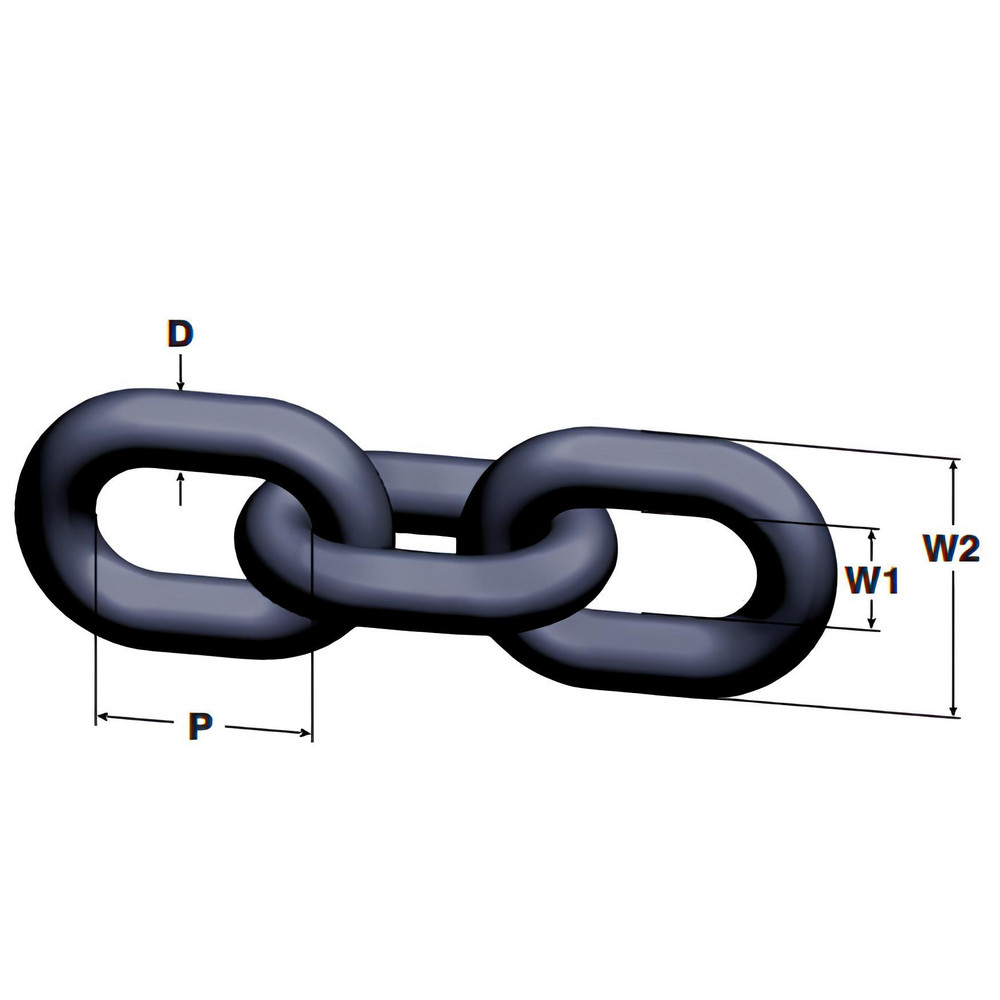 Pewag - Chain Sling: Multi-Leg, Oblong & Sling Hook, 5' Long, 5250 lb ...