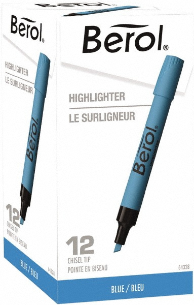 Sharpie - Blue Highlighter - 57310211 - MSC Industrial Supply