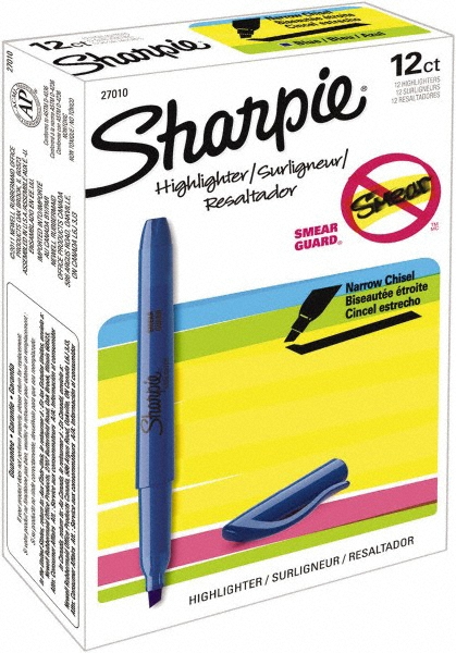 Sharpie - Turquoise Blue Highlighter - 57310849 - MSC Industrial Supply