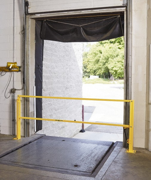 FabEnCo - Powder Coated Carbon Steel Rail Safety Gate | MSC Direct