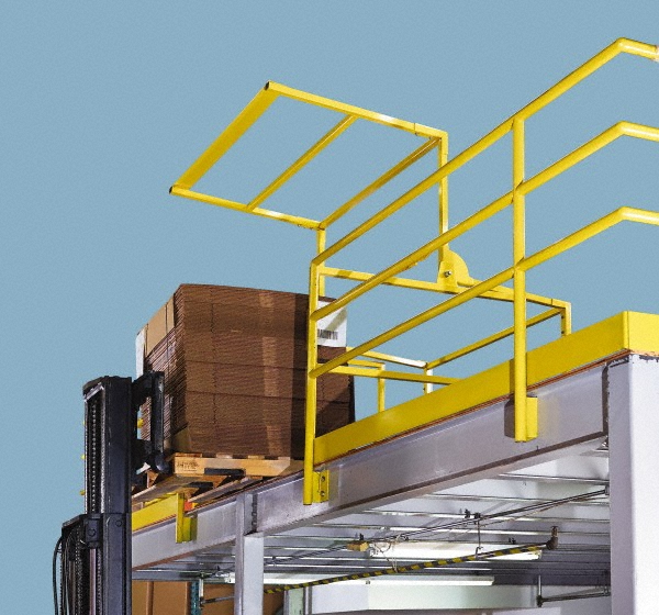 FabEnCo - Powder Coated Carbon Steel Rail Safety Gate | MSC Direct