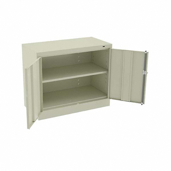 Tennsco - 2 Shelf Locking Storage Cabinet - 57390932 - MSC Industrial ...