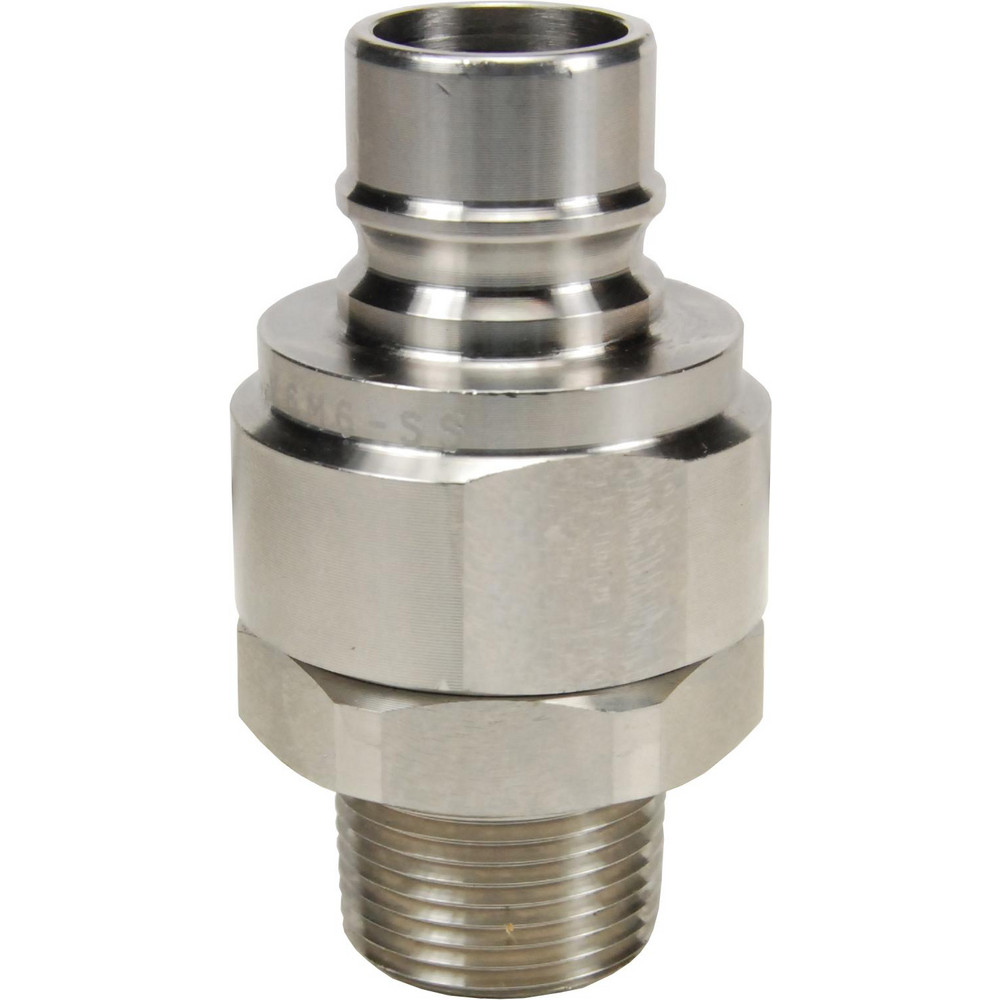 Dixon Valve & Coupling - Hydraulic Hose Valved Male Plug: 1/4 Hose ...