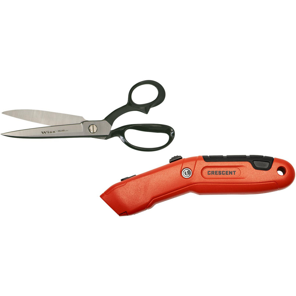 Wiss - 12" Wide Blade Bent Handle Industrial Shears – W22W | MSC Direct