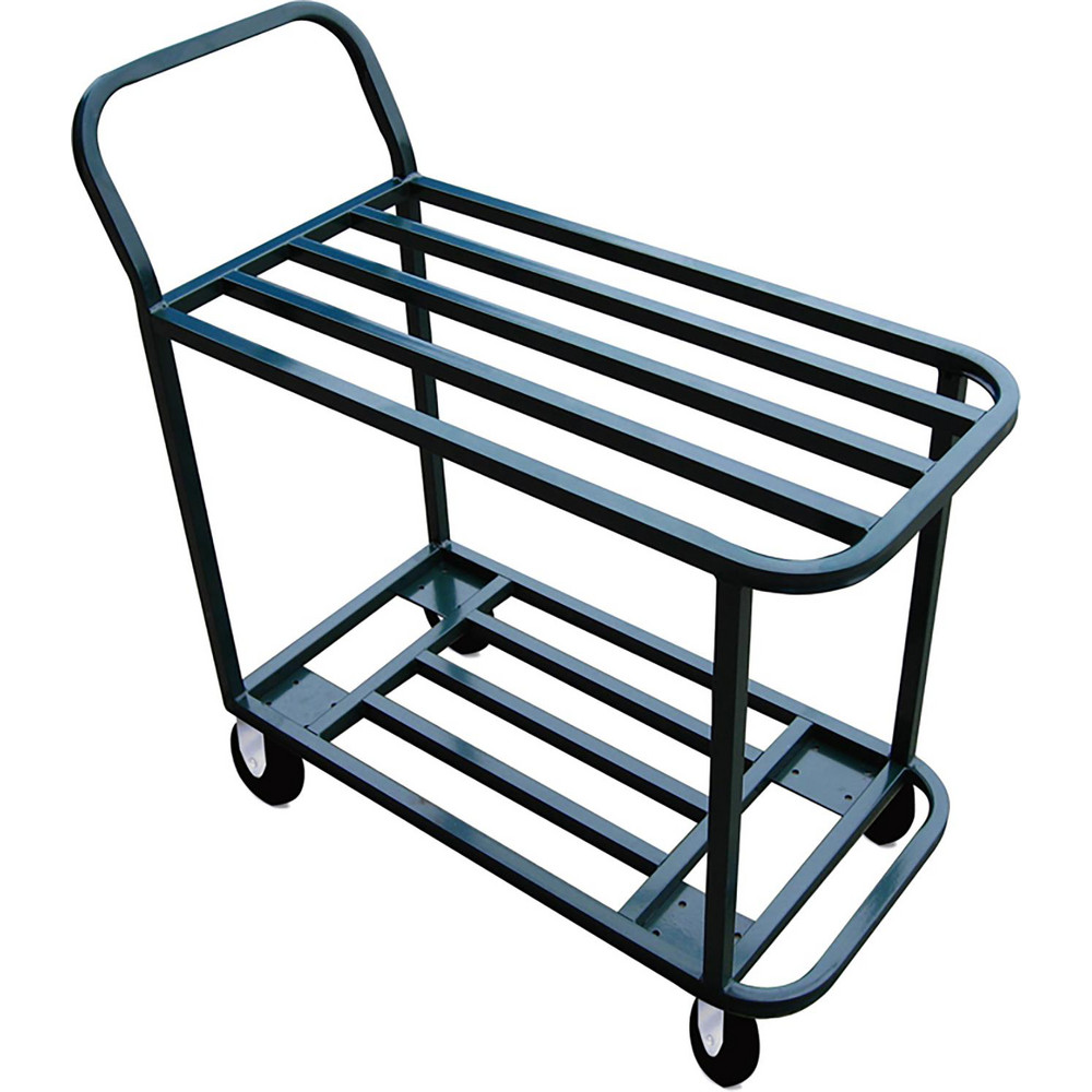 Win-Holt - Stock Utility Cart: 18" Long, 40" Wide, Steel, 600.000 lb ...