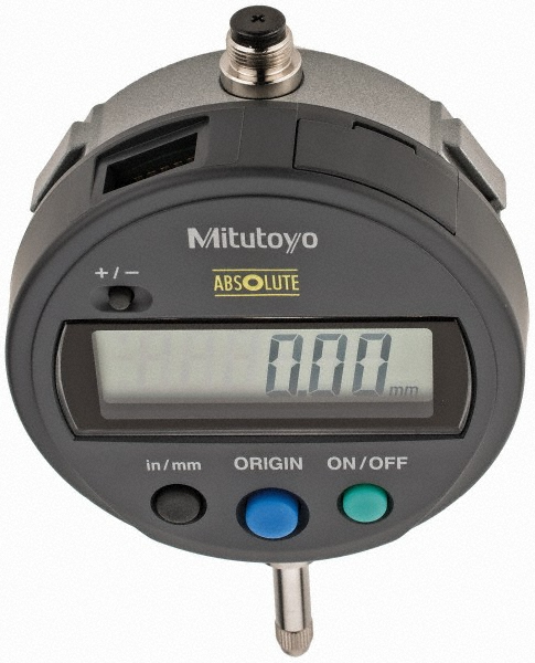 Mitutoyo - 0 to 12.7mm Range, 0.0005" Graduation, Electronic Drop ...