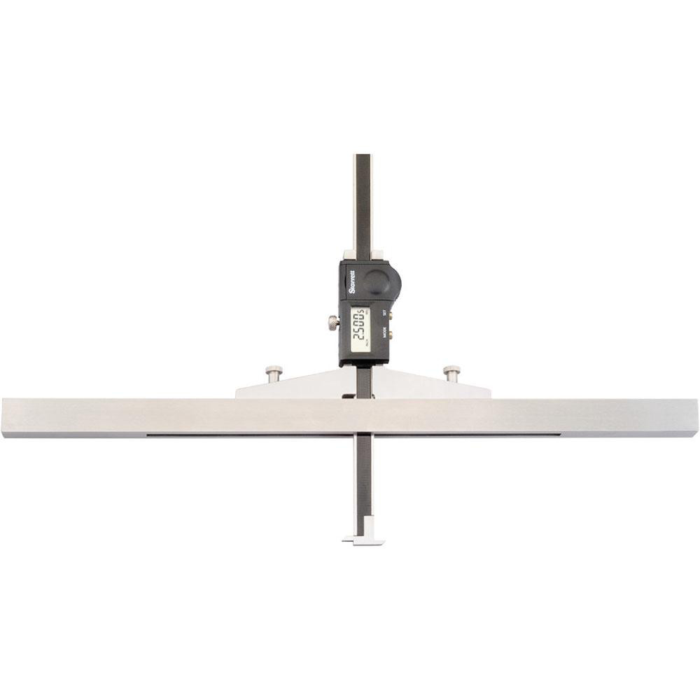 Starrett - 16 Inch Long, Stainless Steel, Depth Gage Extension Bridge ...