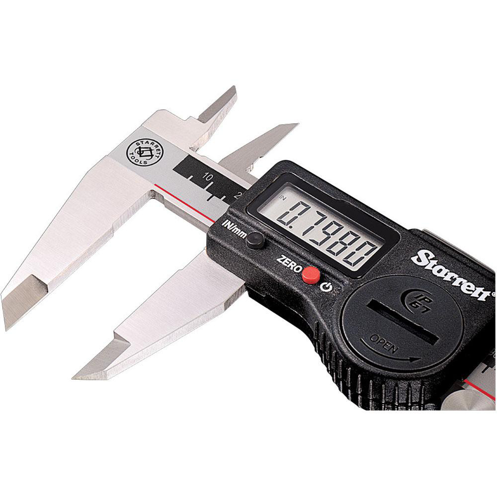 Starrett - Electronic Caliper: 150.00 mm, 6", 0.01 mm, 0.0005 ...