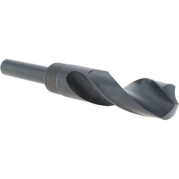 Cle-Force - Reduced Shank Drill Bit: 57/64" Dia, 1/2" Shank Dia, 118 ...