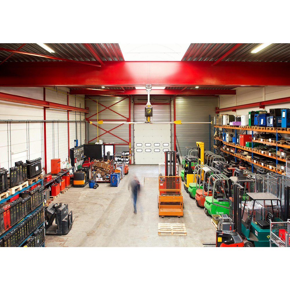 Big Ass Fans - Ceiling Fans: Blade Size (Feet): 6; Fan Diameter: 12 ft ...