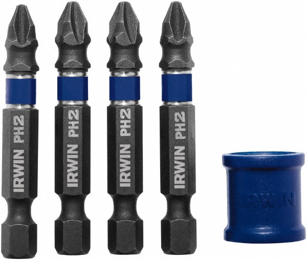 Irwin - Power Screwdriver Power Bit Set: 5 Pc | MSC Direct