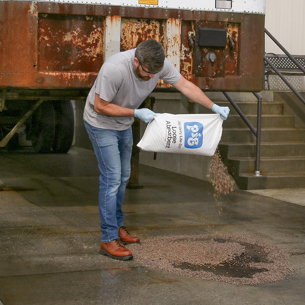 New Pig - Absorbent: 10 Lb Bag, Skimming | MSC Direct