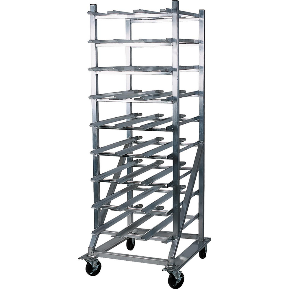 Win-Holt - Sheet Pan Rack Utility Cart: 21" Long, 26" Wide, Aluminum ...