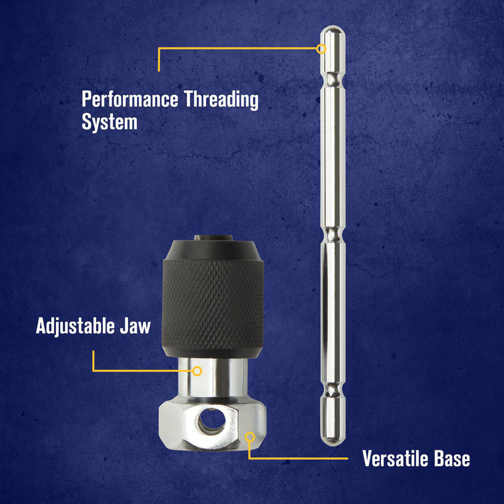 Irwin - Tap Wrenches: Minimum Tap Size Compatibility (Inch): 1/4 ...