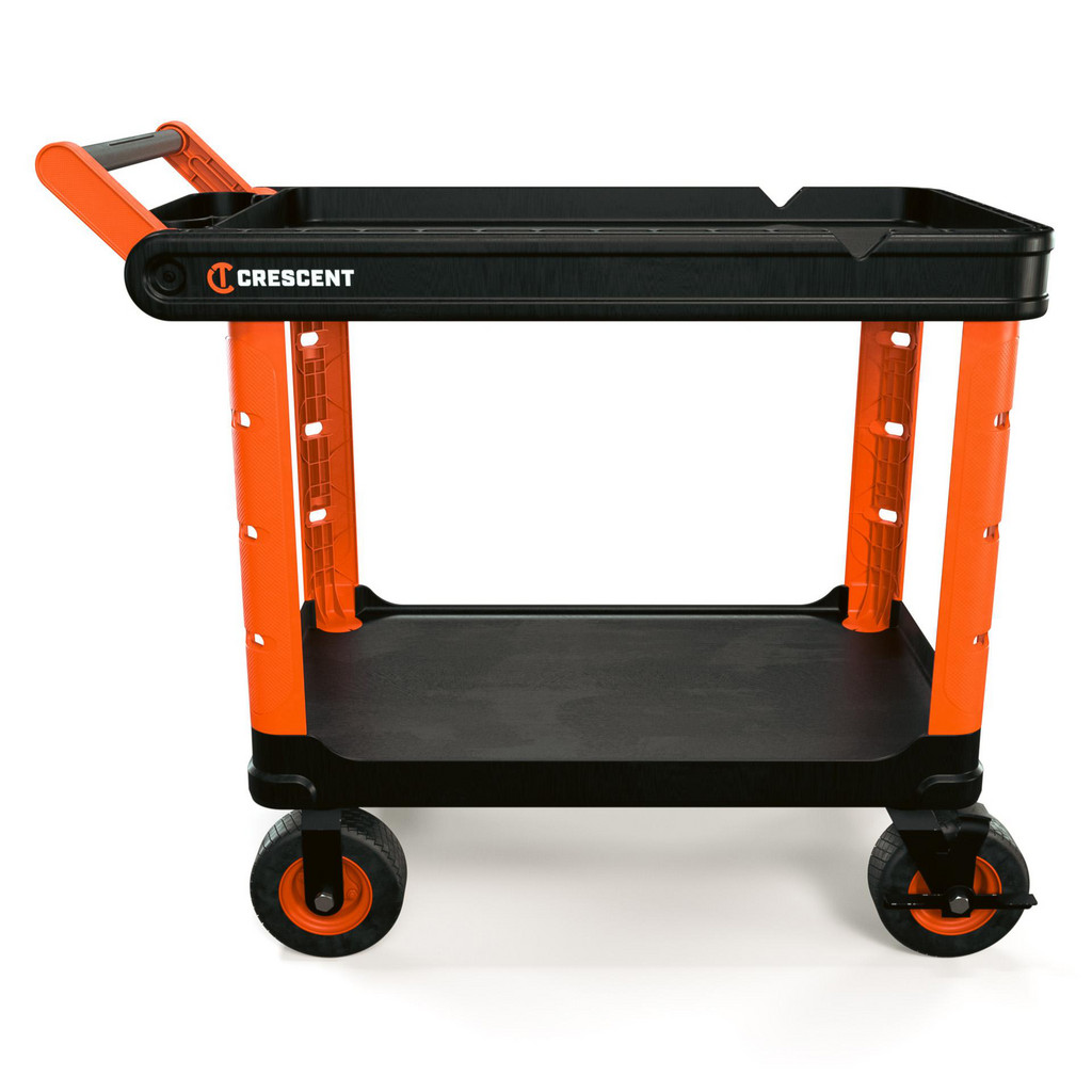 Crescent - Industrial Utility Cart Utility Cart: 47" Long, 24-1/2" Wide ...
