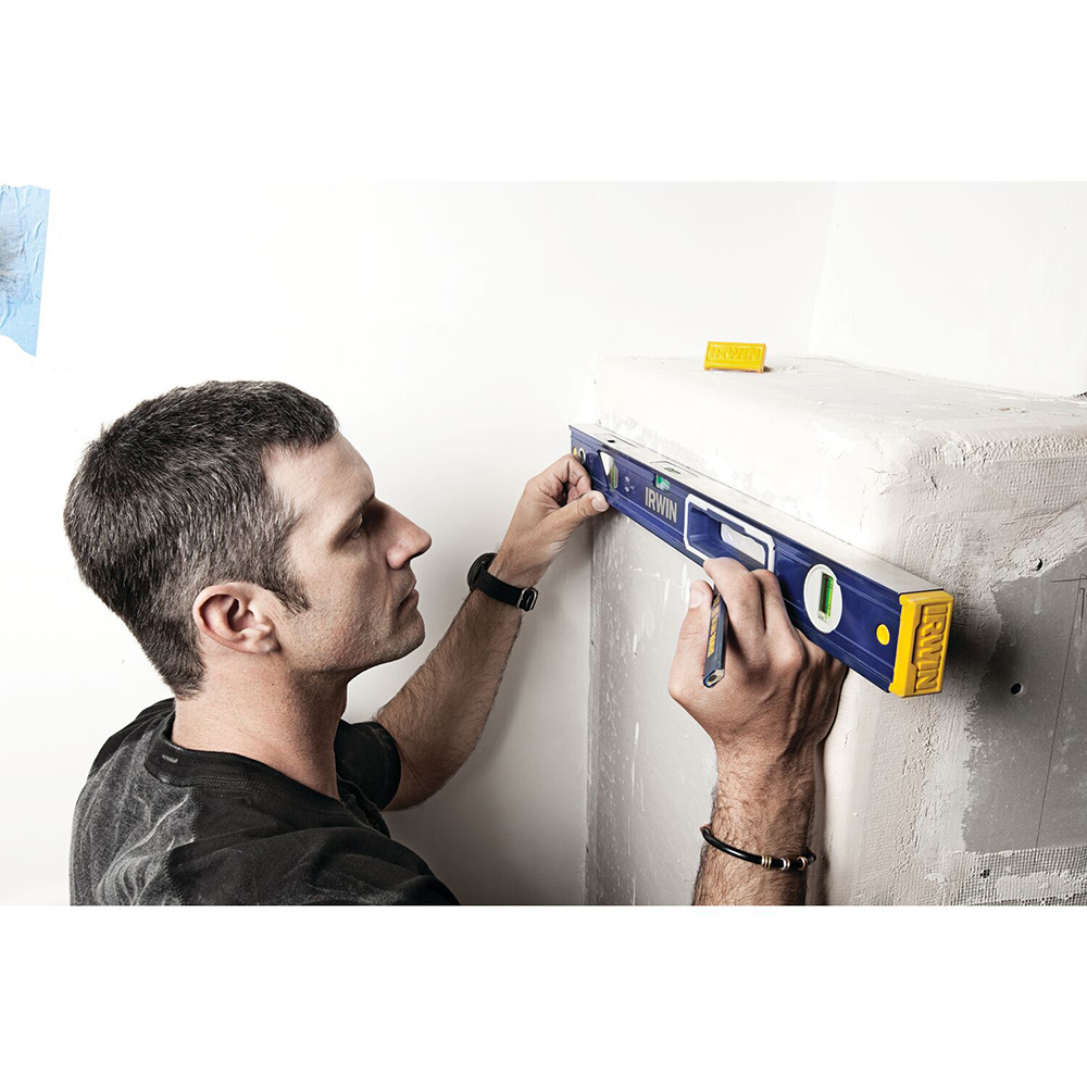 Irwin - 24" Long 3 Vial Box Beam Level | MSC Direct
