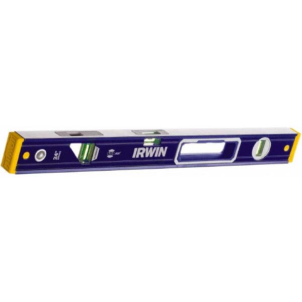 Irwin - Magnetic 24" Long 3 Vial Box Beam Level | MSC Direct