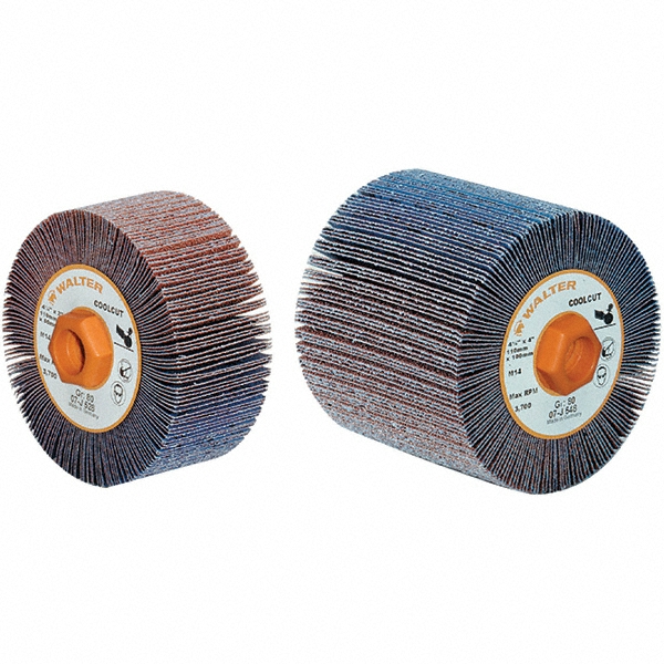 WALTER Surface Technologies - 4-1/4 x 2" 40 Grit Aluminum Oxide ...