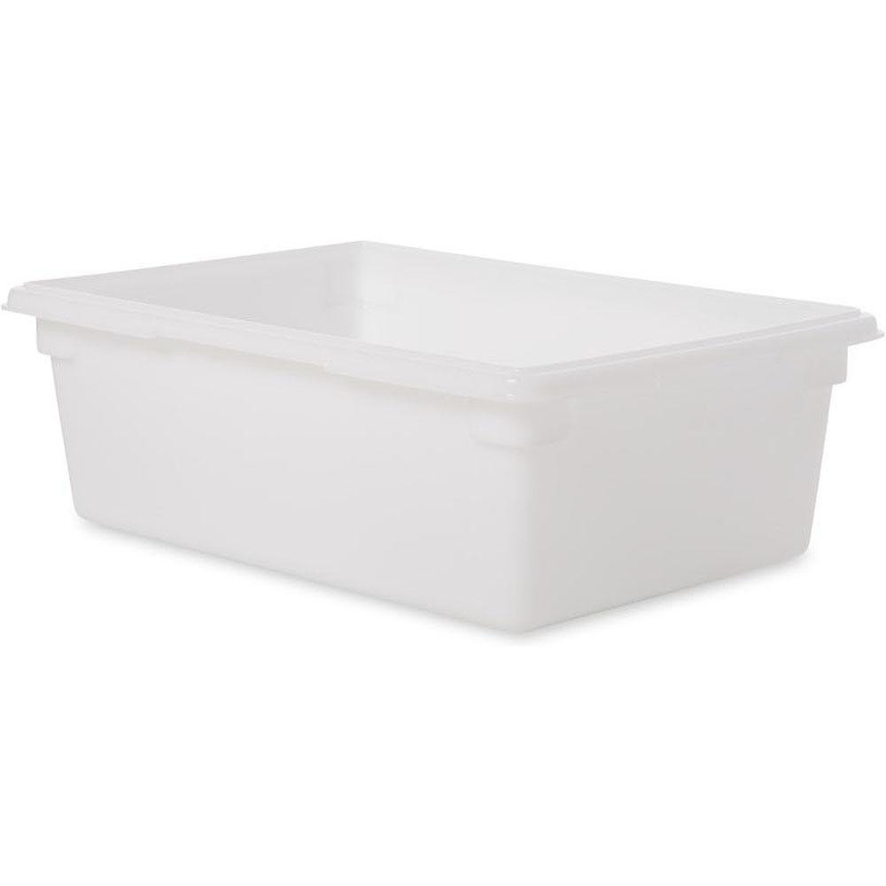 Rubbermaid - Food Tote Box Container: Polyethylene, Rectangular, Snap ...