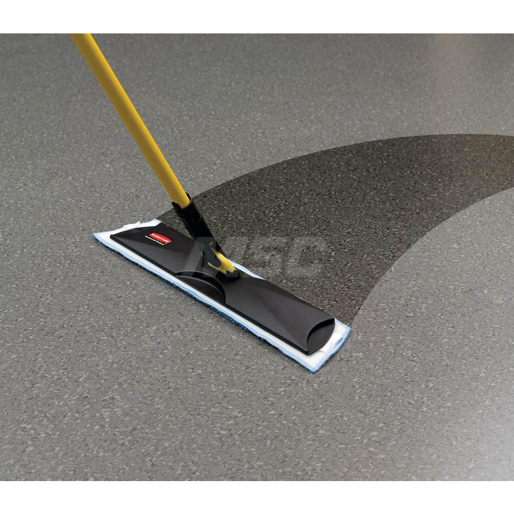 Rubbermaid - Microfiber Wet Mop Head Pad, 18 inch, Blue | MSC Direct
