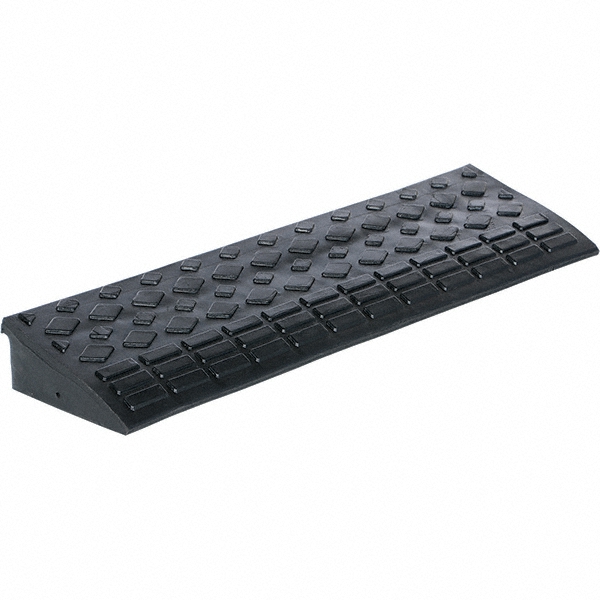 Vestil - 9.68" Long x 34-7/8" Wide, Rubber Rubber Ramp | MSC Direct