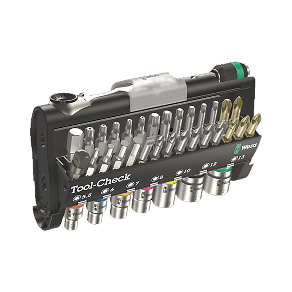 Wera - Screwdriver Insert Bit Set: Phillips & Torx | MSC Direct