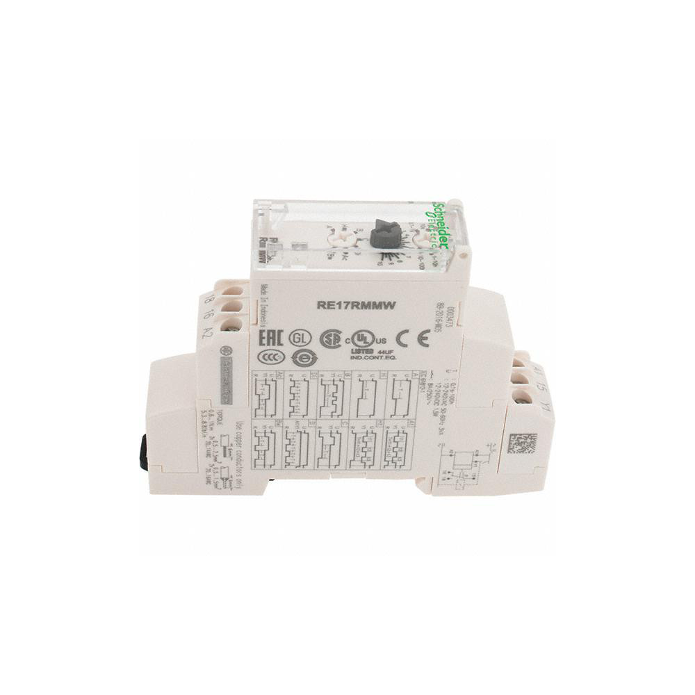 Schneider Electric - 100 hr Delay, Multiple Range SPDT Time Delay Relay ...
