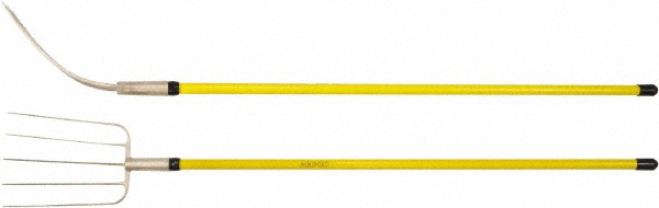 Ampco - Manure Fork with 54" Straight Fiberglass Handle | MSC Direct