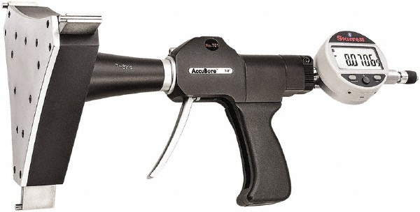 Starrett - Electronic Bore Gage: 7 to 8" Measuring Range, 0.000150 ...