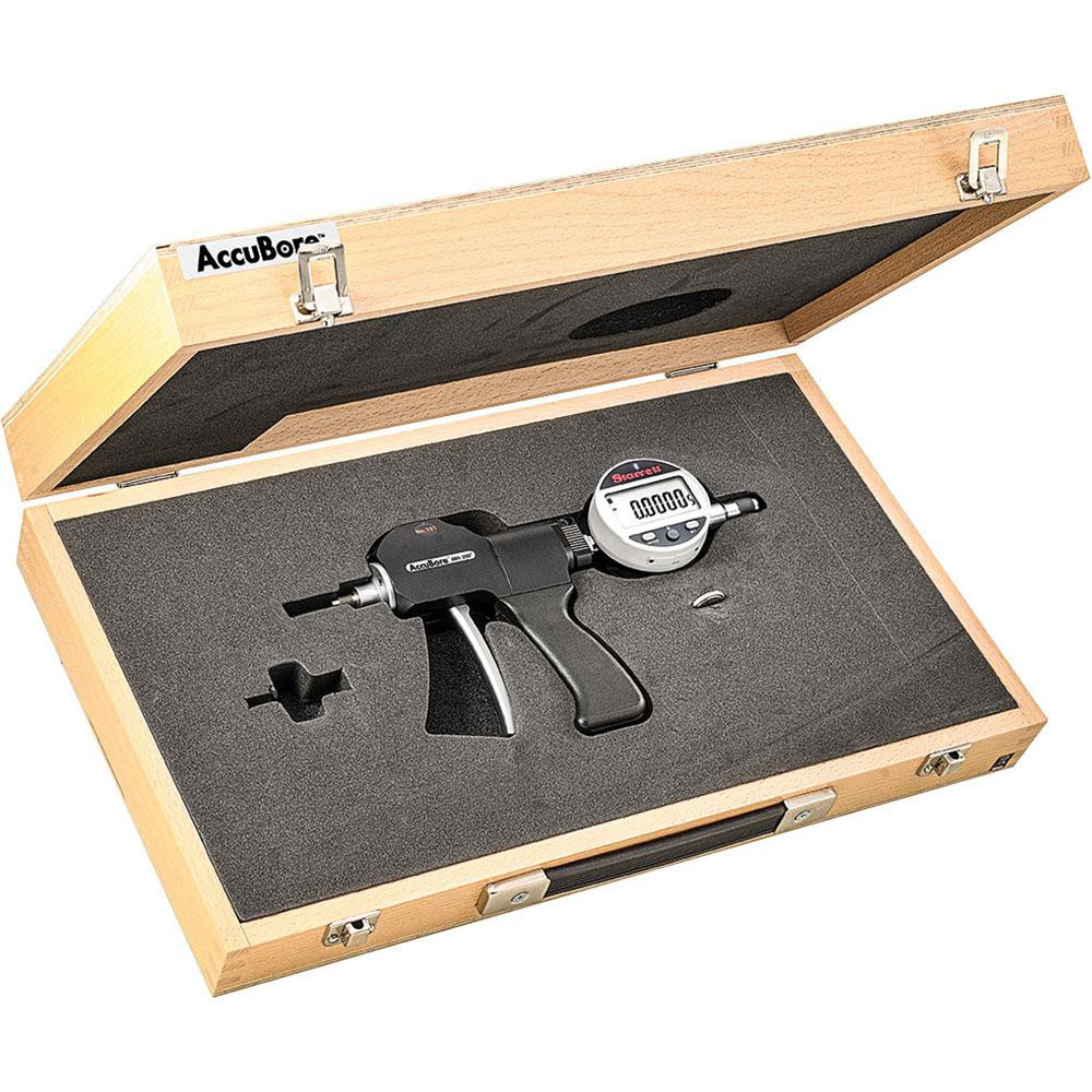 Starrett - Electronic Bore Gage: 0.08 to 1/4" Measuring Range, 0.000150 ...