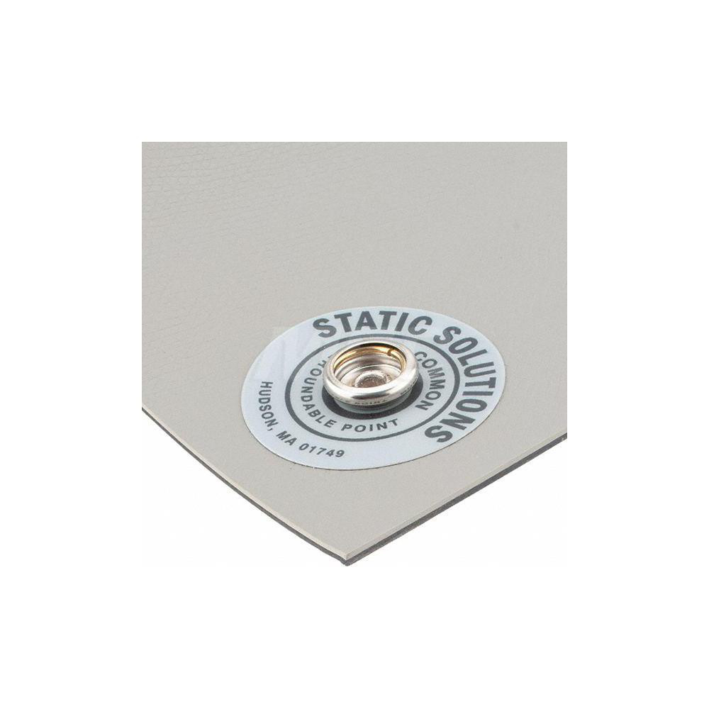 PRO-SAFE - Anti-Static Table Mat: Rubber, 4' OAL, 2' OAW, 0.08" Thick ...