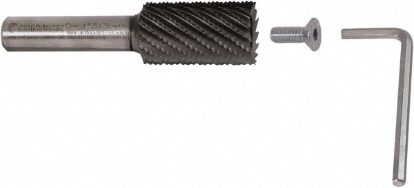 Controx - Diamond Pattern Router Bit: 38.1 mm LOC, 12.7 mm Shank Dia ...