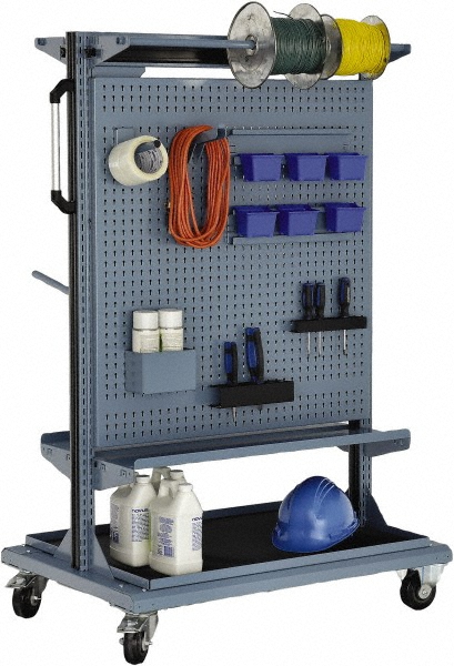 Rousseau Metal - 32" Wide x 59-1/8" High x 27" Deep, Mobile Equipment ...