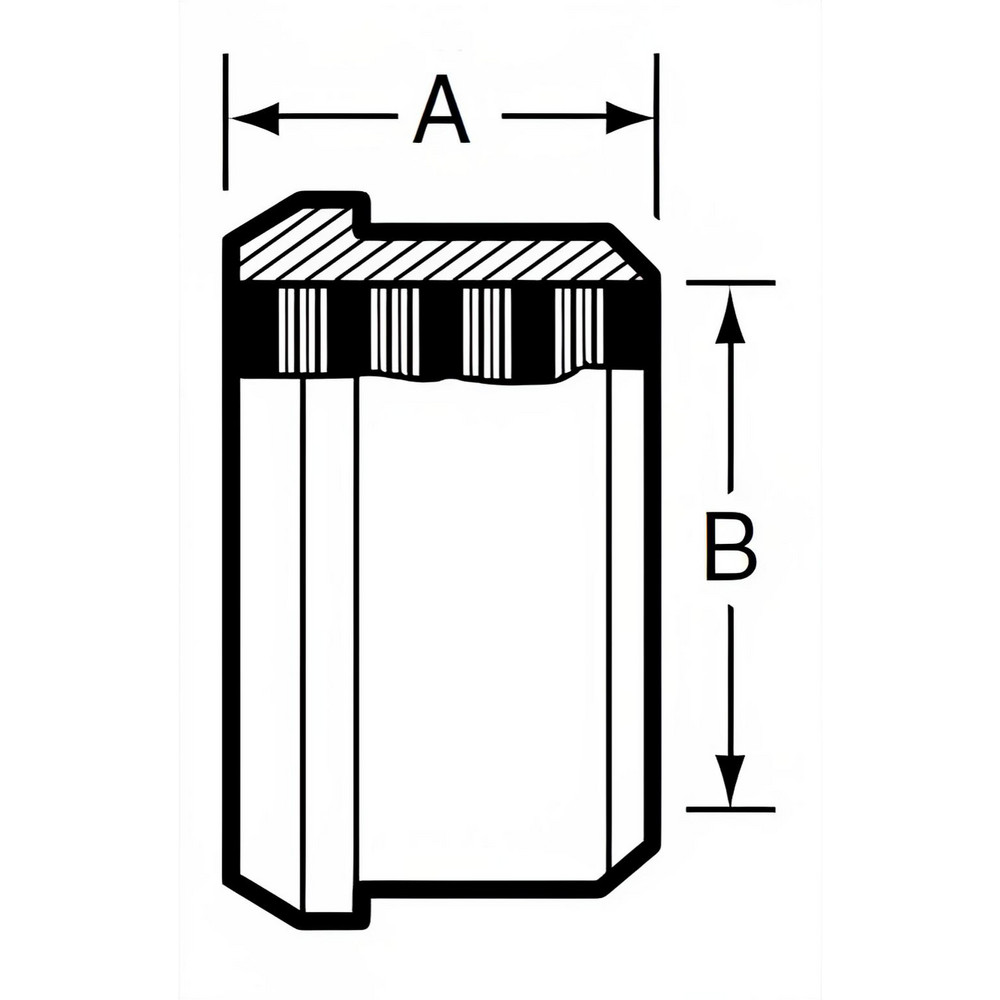 VNE - Sanitary Stainless Steel Pipe Plain Recessless Ferrule: 1-1/2 ...