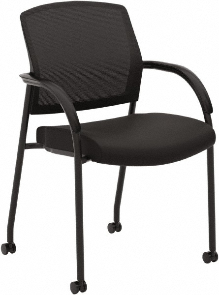 Hon - Guest/Reception & Lounge Task Chair: Fabric Mesh, 19-1/8" Seat ...