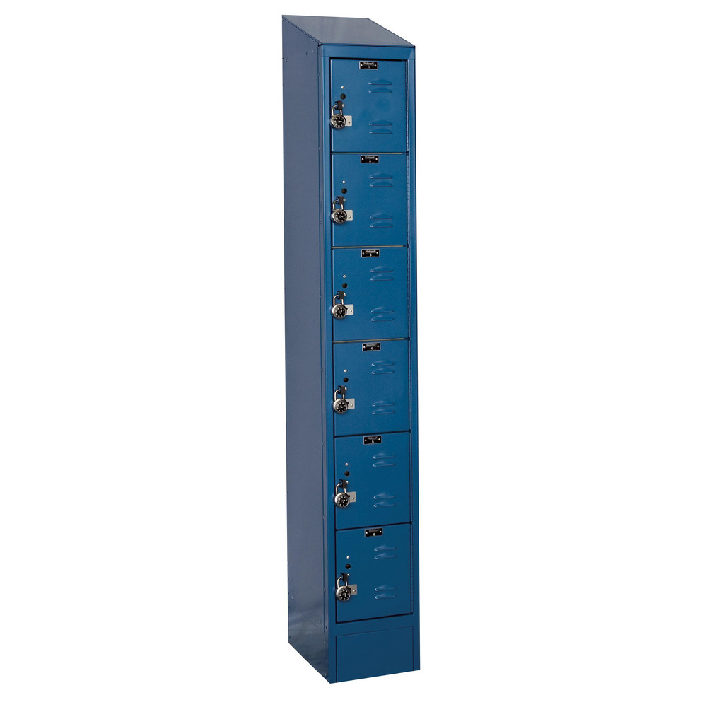 Hallowell - 1-Wide Locker: 12" Wide, 12" Deep, 78" High, Padlock | MSC ...